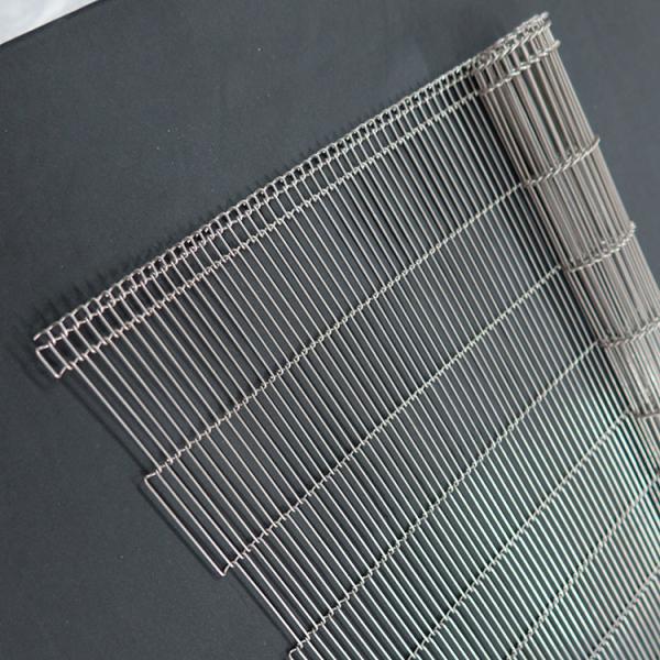 Quality Customized Size Metal Wire Mesh Ladder Conveyor Belt Polishing for sale