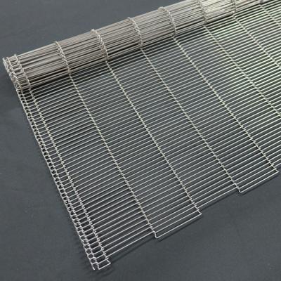 China Food Grade Ladder Wire Mesh Conveyor Belt For Chocolate Coating for sale