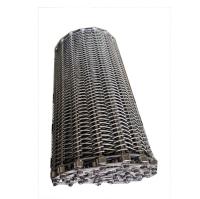Quality 304 Stainless Steel Wire Mesh Conveyor Belt For Fry Drying Silver Color for sale