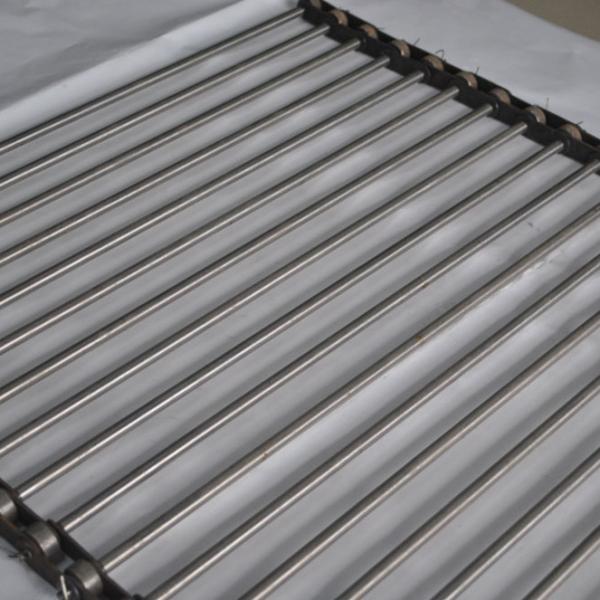 Quality 304 Stainless Steel Ladder Conveyor Belt Rod Chain Belt For Bread Baking for sale