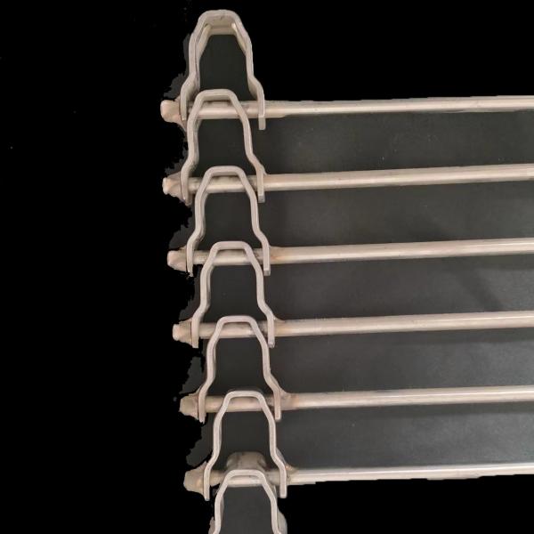 Quality anti oxidation Chain Rod Straight Roller Chain Conveyor Belt For Food Industry for sale