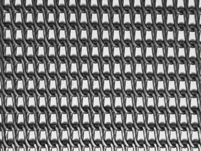 China Baking Chain Mesh Conveyor Belt 50KG 100KG Load Flat Wire Conveyor Belt for sale