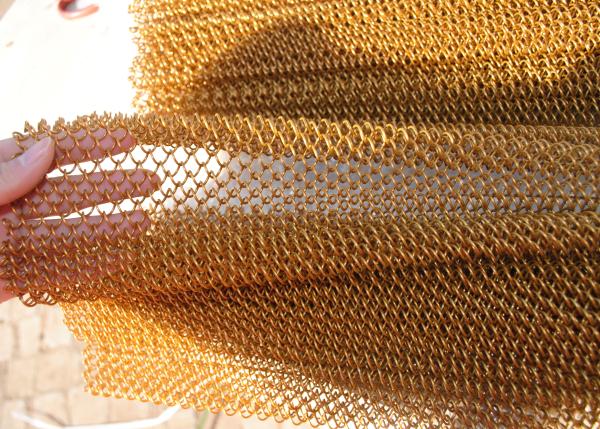 Quality 6 Mm/4 Mm Opening Chain Link Decorative Wire Mesh For Curtain for sale