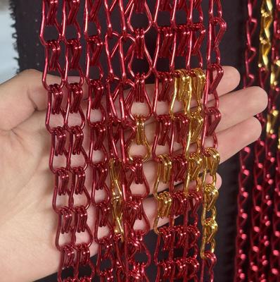 China 1mm 1.5mm Mesh Decorative Woven Wire Decorative Mesh Screen Customized for sale