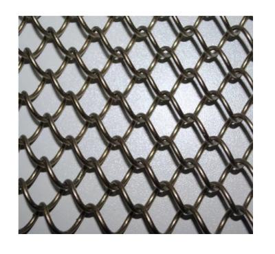 China Golden Customizable Metal Decorative Stretching Mesh Panels For Cabinet Doors Easy To Install And Functional for sale