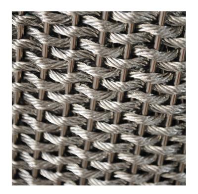 China Customizable Architectural Metal Mesh Screen For Fencing And Partitioning for sale