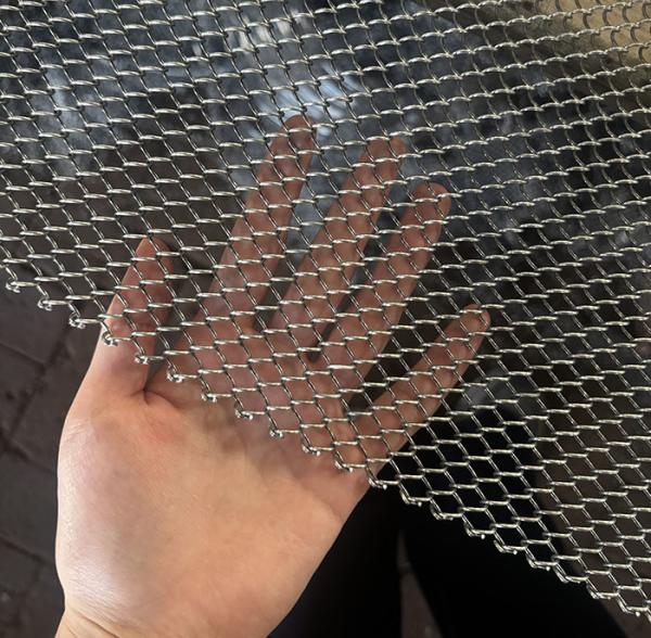 Quality Custom Aluminum Decorative Wire Mesh 1mm Chain Link Curtain for sale