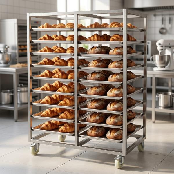 Quality Folding Baking Rack Trolley 10-30 Layers For Hotel Restaurant Cafe for sale