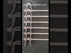 304 Stainless Steel Rod Wire Mesh Conveyor Belt