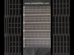 stainless steel eye link conveyor belt