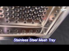 customizable mesh baking pan pizza cooking mesh 1.0mm-3.6mm thickness