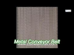 chain balanced weave conveyor belt metal conveyor belt 50kg-100kg load