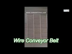 baking oven ladder conveyor belt 5mm to 15mm pitch conveyor wire mesh belt