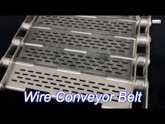 stainless steel wire conveyor belt ss304 plate link conveyor belt