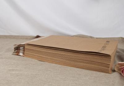 China Sharp Bottomed Kraft Paper Mailing Envelopes Embossed Paper Sustainable Mailing Bags for sale