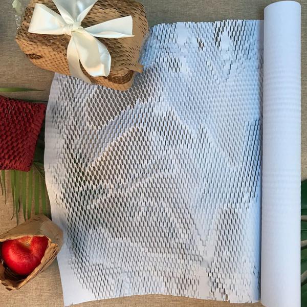Quality Colored Honeycomb Paper Roll Shockproof Foam Cushions 5cm Thick 20x30cm for sale