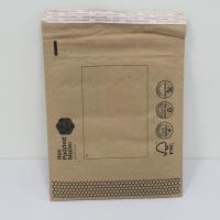 Quality Shockproof Honeycomb Paper Mailer Bag 30x40cm Custom Printed Brand Logos for sale