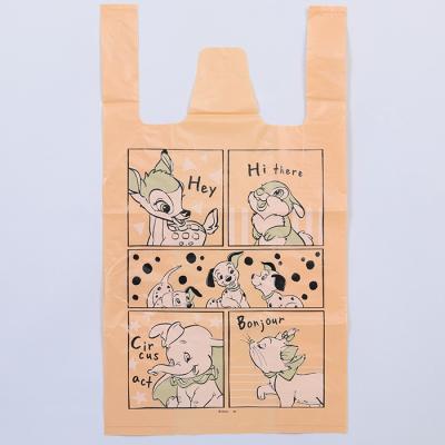 China Custom T Shirt Bags Lightweight Leakproof Plastic T Shirt Packaging Pouch 15x25cm for sale