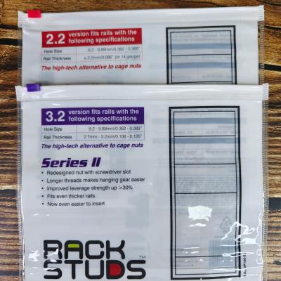 China 30x22cm PVC Zipper Bag with High Transparency and Custom Logo Available for Stationery Packaging for sale