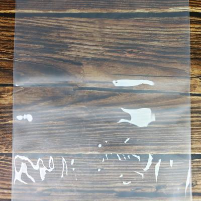 China Semi-Transparent EVA Frosted Zipper Bag with Frosted White Matte Finish for Travel Storage for sale