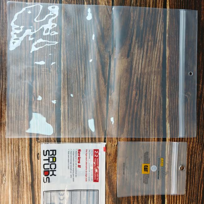 Semi-transparent EVA frosted bone bag product photo