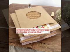 Customizable Honeycomb Paper Envelope Bag For Express Delivery Environmentally Friendly