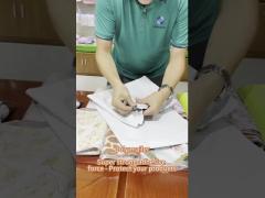 Dimensioni personalizzate Borse di posta in plastica stampate su misura Larghezza massima 70 cm Possibile