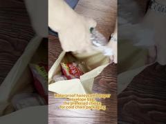 Heavy Duty Pointed Bottom Paper Bag Tear Resistant 25x35cm