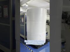 Busta imbottita in plastica con superficie liscia, bolle piccole e protezione antigraffio per spedizioni sicure