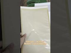 A Closer Look: Eco-Friendly Recyclable PVC Zipper Bags with Heat Sealed Edges for Secure Packaging