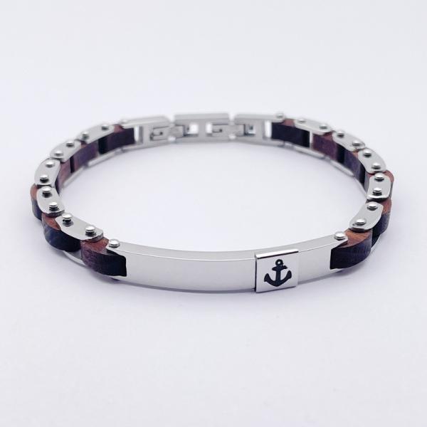 Quality Stainless steel fashion trend jewelry men's titanium steel bracelet for sale