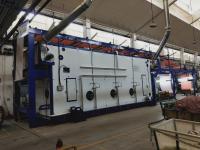 China 330m Content Textile Printing Machine Continuous Long Loop Steamer Machine for sale