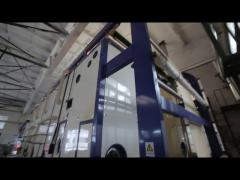 420m de Stoombootmachine 45KW van de Inhouds Textiel Ononderbroken Lijn