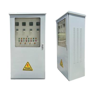 中国 工業用PLCHMI制御パネル 原水ポンプステーション TCP RJ45通信 販売のため