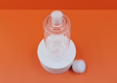 Cina Pelle cosmetica di plastica trasparente delle bottiglie più fresca con il cappuccio bianco 200ml 350ml in vendita