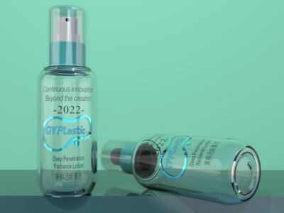 中国 Essentalオイルのパーソナル ケア500mlのための緑色の透明なプラスチック化粧品のびん 販売のため