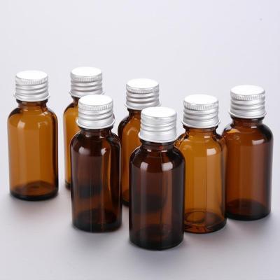China Provided Freely Amber Cosmetic Bottles with Screw Cap Closure Type for sale