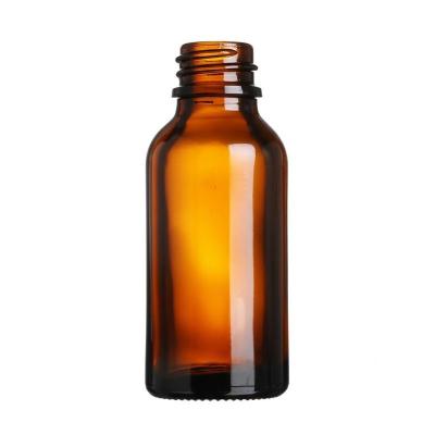 China 30ml Capacity Round Amber Cosmetic Bottles Round Shape Sustainable for sale