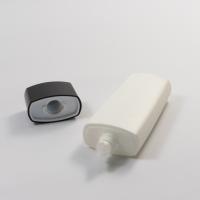 China Customized 100ml HDPE Plastic Squeeze Bottle with Hot Stamping for Sunscreen for sale