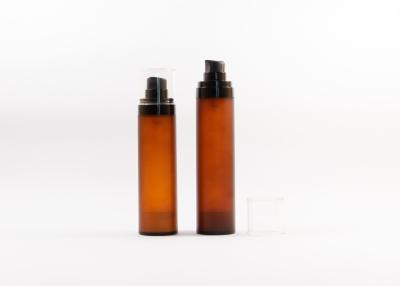 中国 丸型SAN 80mlの空気のないポンプ化粧品のびん 販売のため