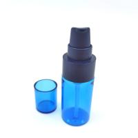 China 40ml 60ml 100ml Empty Round PET Lotion Bottle with Custom Lotion Pump Sprayer for sale
