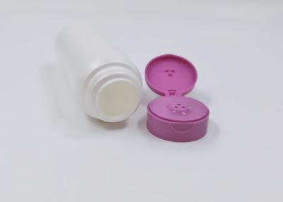 中国 粉50ml 250mlのピンクの帽子のための白いボディ シリンダーPEのプラスチックびん 販売のため