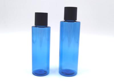 Cina Contenitore cilindrico blu dell'ANIMALE DOMESTICO con la bottiglia tonica 100ml 120ml 150ml del cappuccio del popolare in vendita