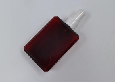Cina Bottiglia rossa dell'OEM 150ml 200ml PETG con l'imballaggio di bellezza dello spruzzatore in vendita