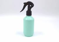 China Round Shoulder PET Empty Cosmetic Bottles 250ml with Black Trigger Sprayer for sale