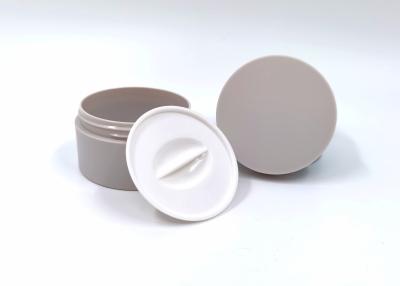 Cina Imballaggio leggero di bellezza di Gray Frosted Cosmetic Jars 150ml in vendita