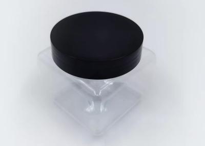 China Square Shape Plastic Cosmetic Jars Matted Silk Screen Printing Face Mask Container 250ml for sale