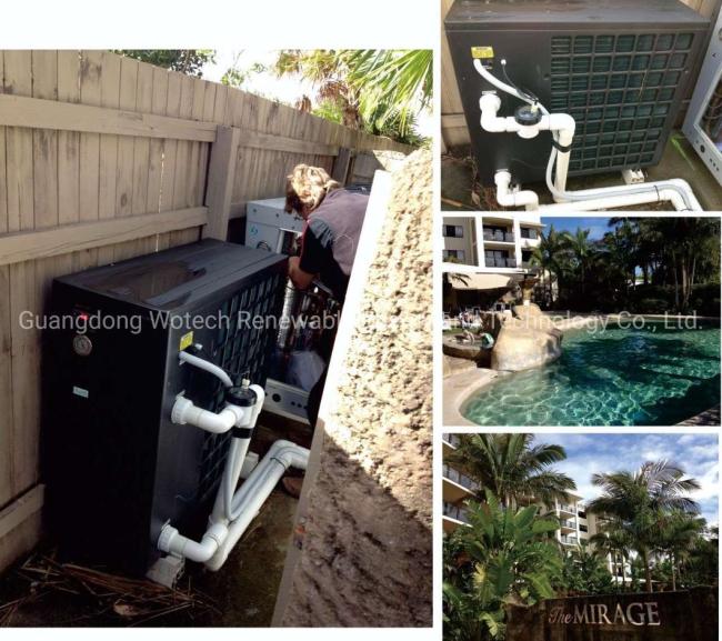 14kw R410A High Efficience Top Blow on/off Swimming Pool Heat Pump for Heating & Cooling