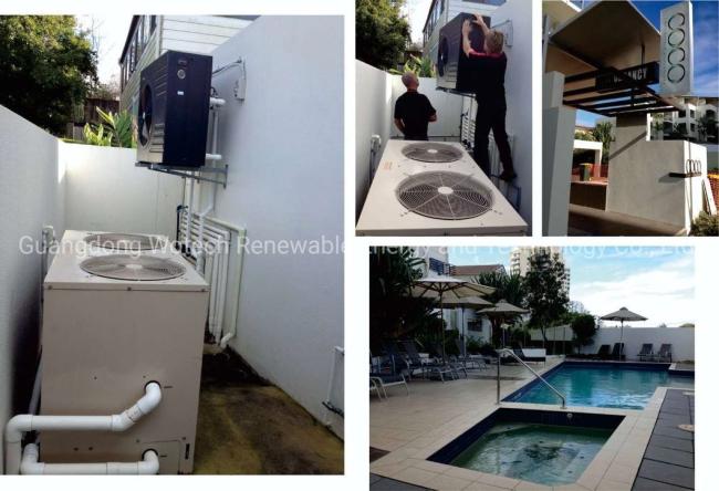 14kw R410A High Efficience Top Blow on/off Swimming Pool Heat Pump for Heating & Cooling