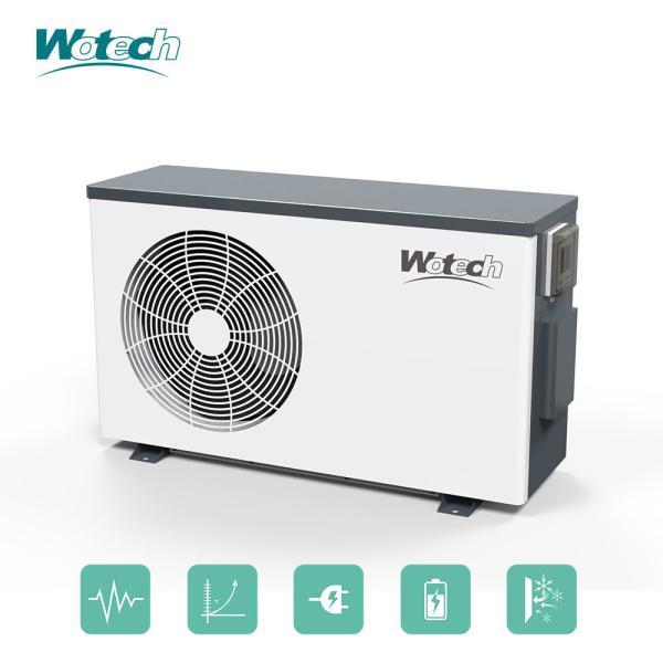 Quality Air Source Heat Pump Swimming Pool Heater R32 Inverter Galvanized Sheet OEM ODM for sale